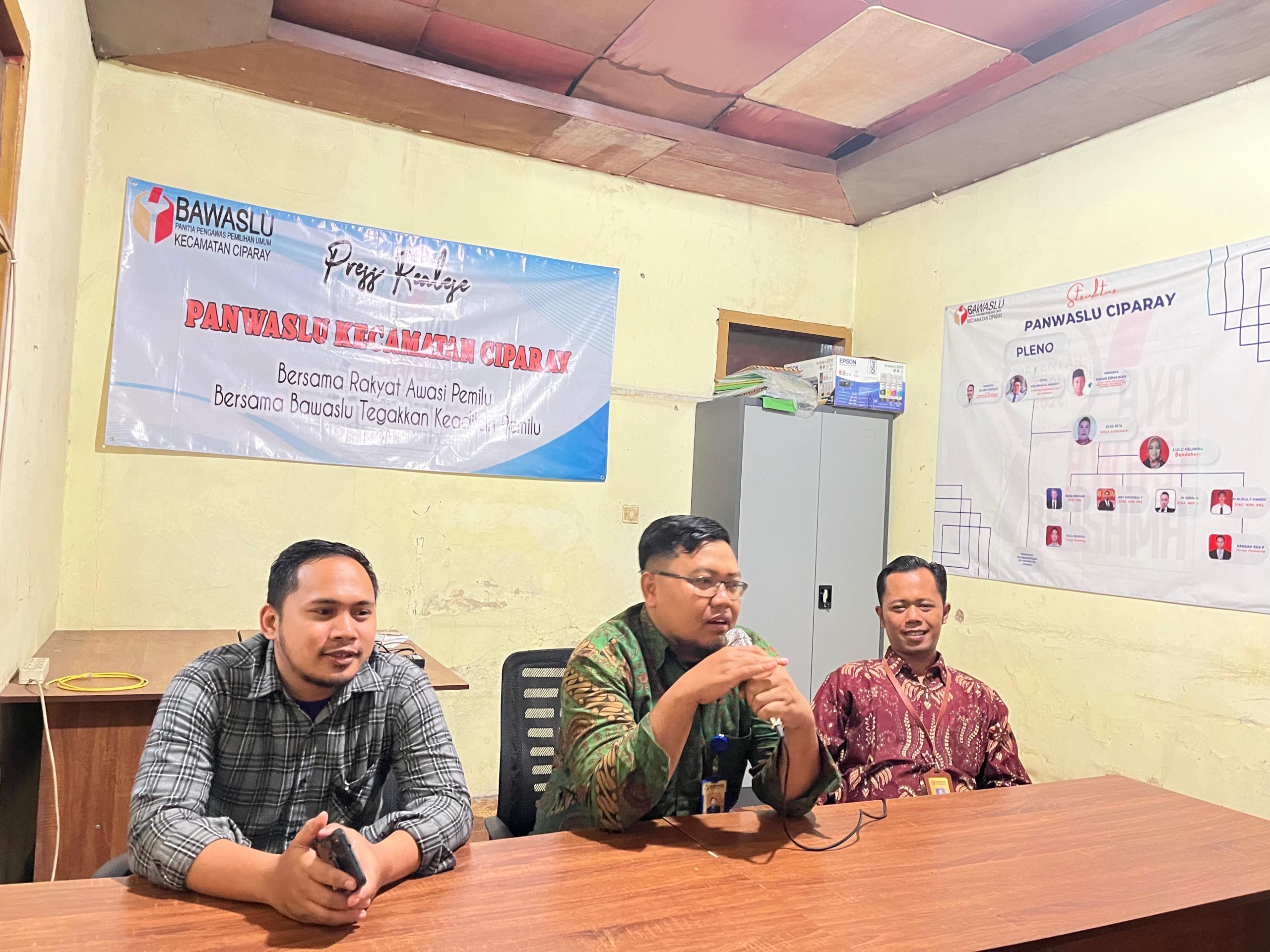 Tahapan Kampanye Panwaslu Ciparay Tangani 5 Dugaan Pelanggaran Pemilu